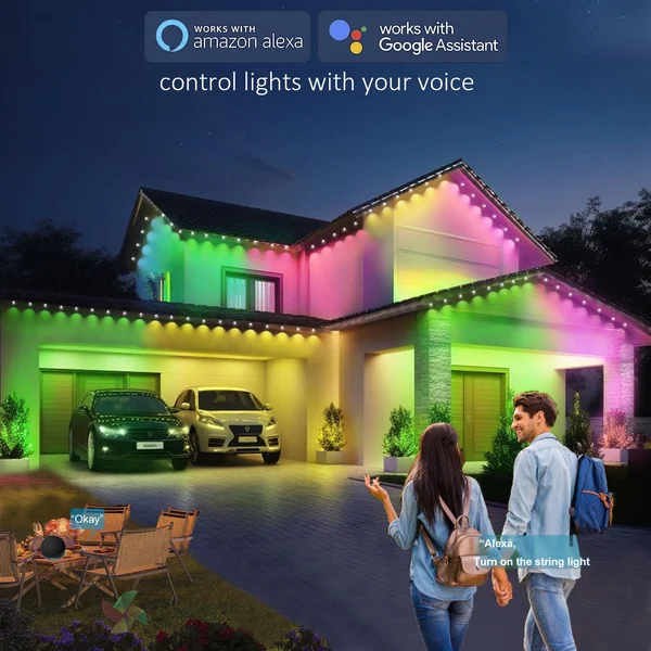 🎅Early Sale 68%OFF -Smart Rainbow LED Permanent Outdoor Light - Smart ...